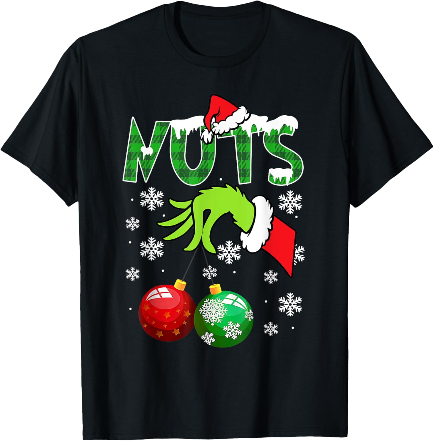 Chest Nuts Matching Chestnuts Christmas Snow Couples Men T-Shirt ...