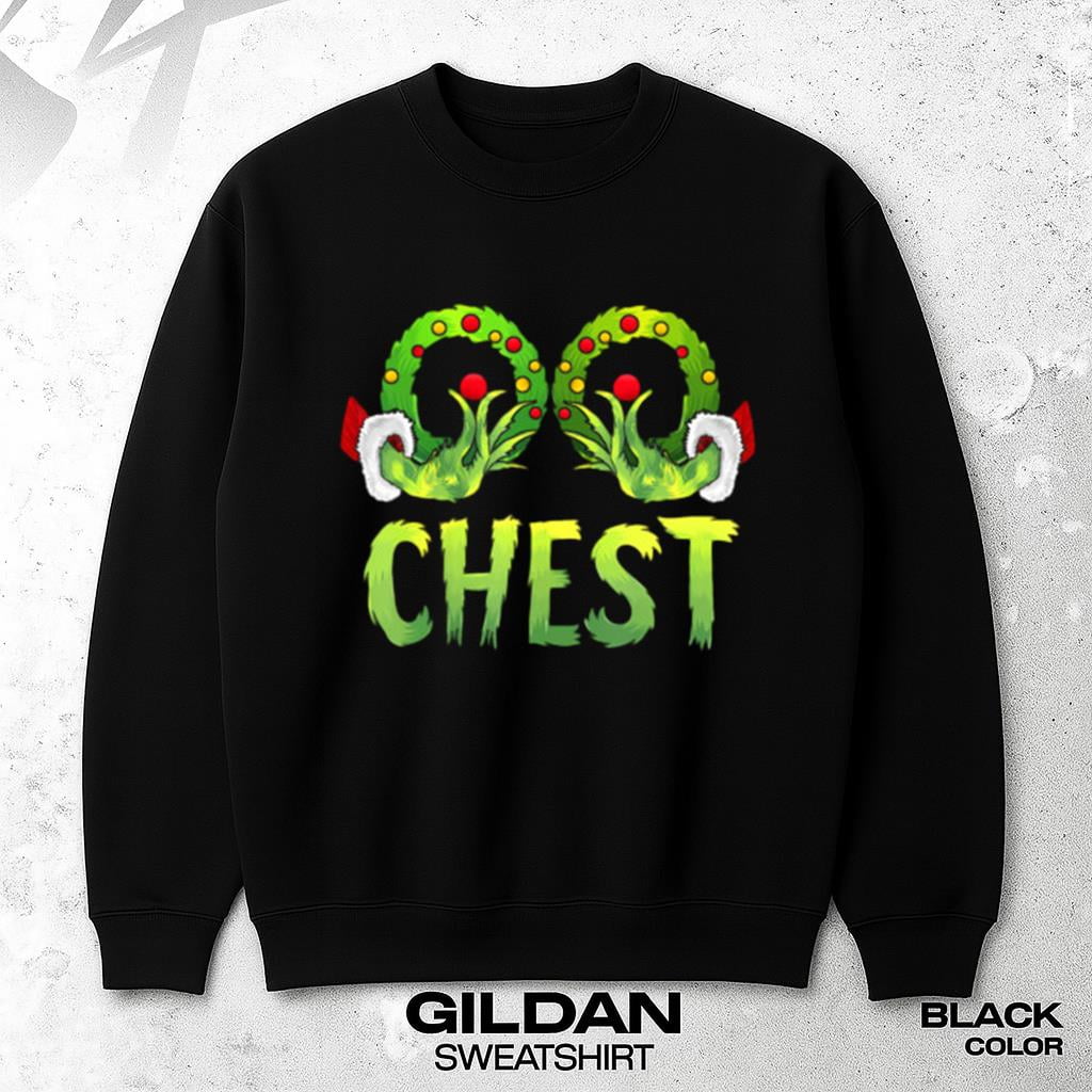 Chest Nuts Matching Chestnuts Funny Christmas Couples Holiday Joke ...