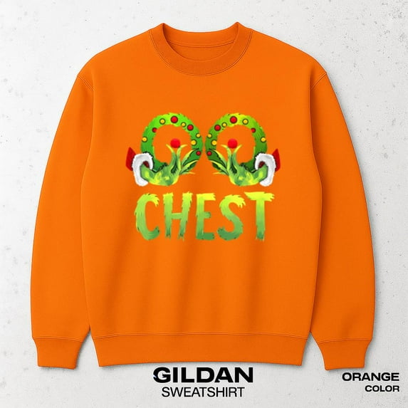 Chest Nuts Matching Chestnuts Funny Christmas Couples Holiday Joke ...