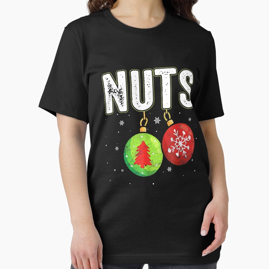 Chest Nuts Matching Couples Chestnuts Festive Holiday Humor Unisex T ...