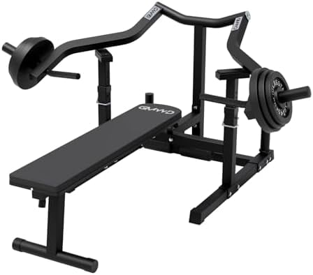 Chest Press Machine, 1050LBS Bench Press Machine with Independent ...