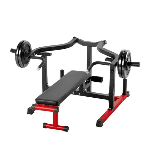 Chest Press Machine 450 LBS, Adjustable Flat Incline Press, Independent ...