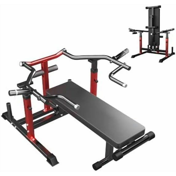 Chest Press Machine Upgraded, 1250LBS Foldable Bench Press Machine with ...