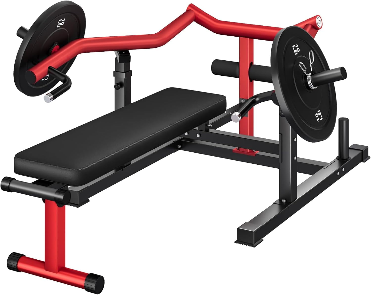 Chest Press Machine, Weight Press Machine with Independent Converging ...
