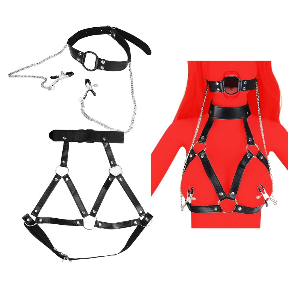 Chest Ring Chain Restraints Set Yoga Restraint Adult Expandable Heavy