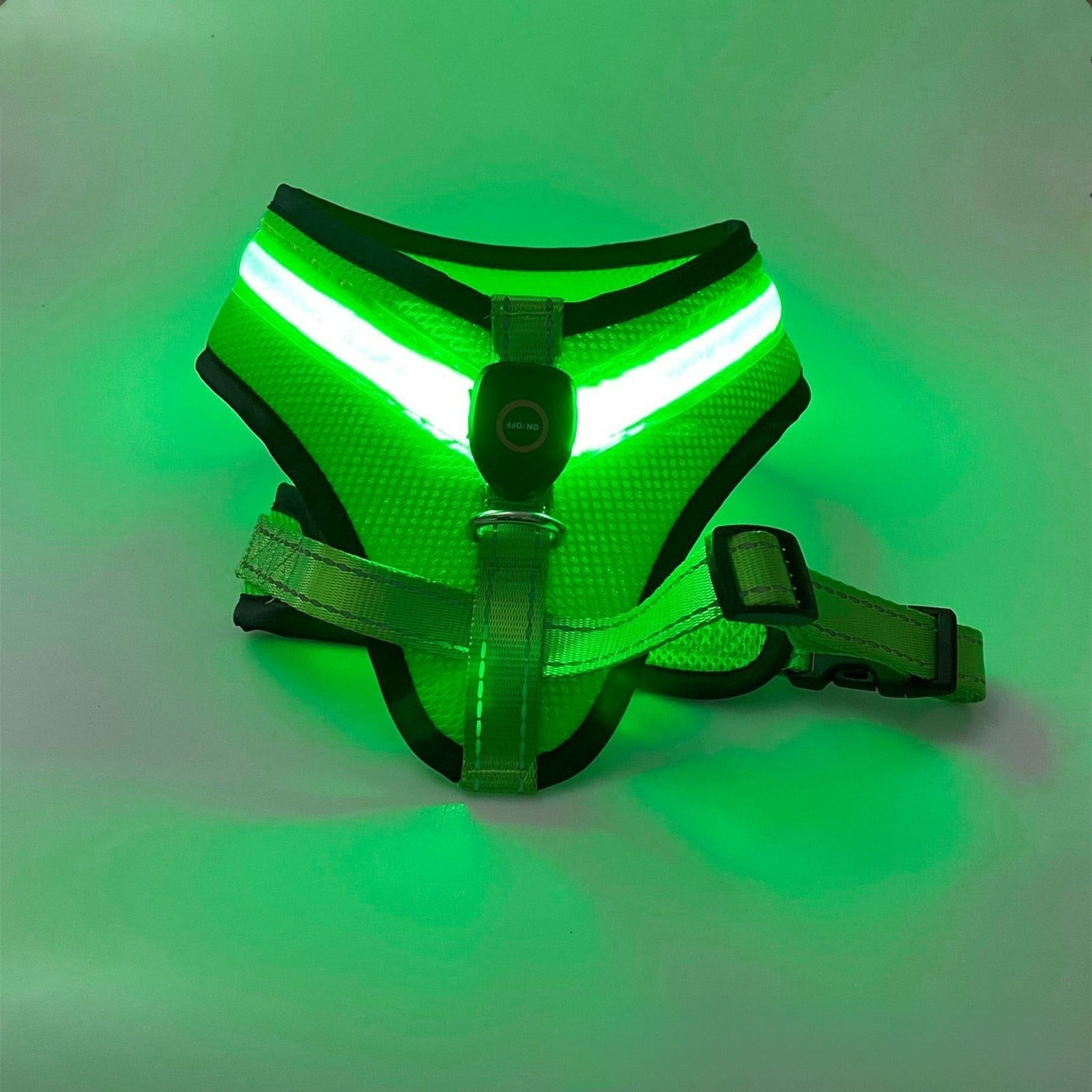 Chest Strap for LED Light Up Leash Harness with USB Rechargeable ...