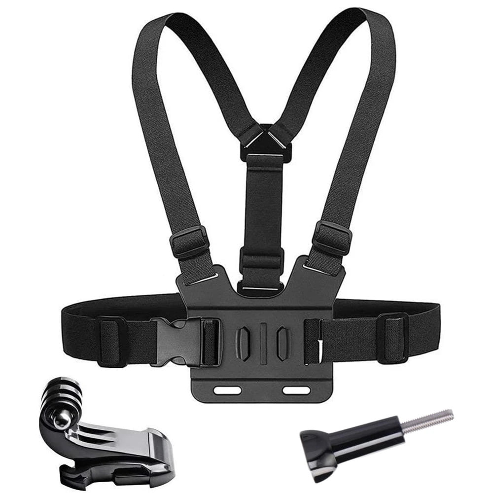 Chest Strap Mount Belt for Gopro Hero 12 11 10 9 8 7 6 Insta360 R X2 ...