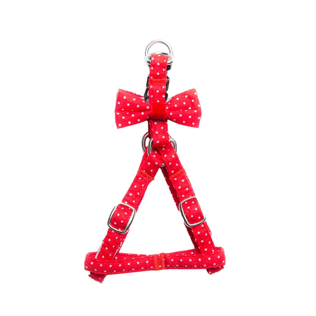 Chest Strap Pet Cat Dog Cat Wave Point Tie Vest Chest Straps Belt Set ...