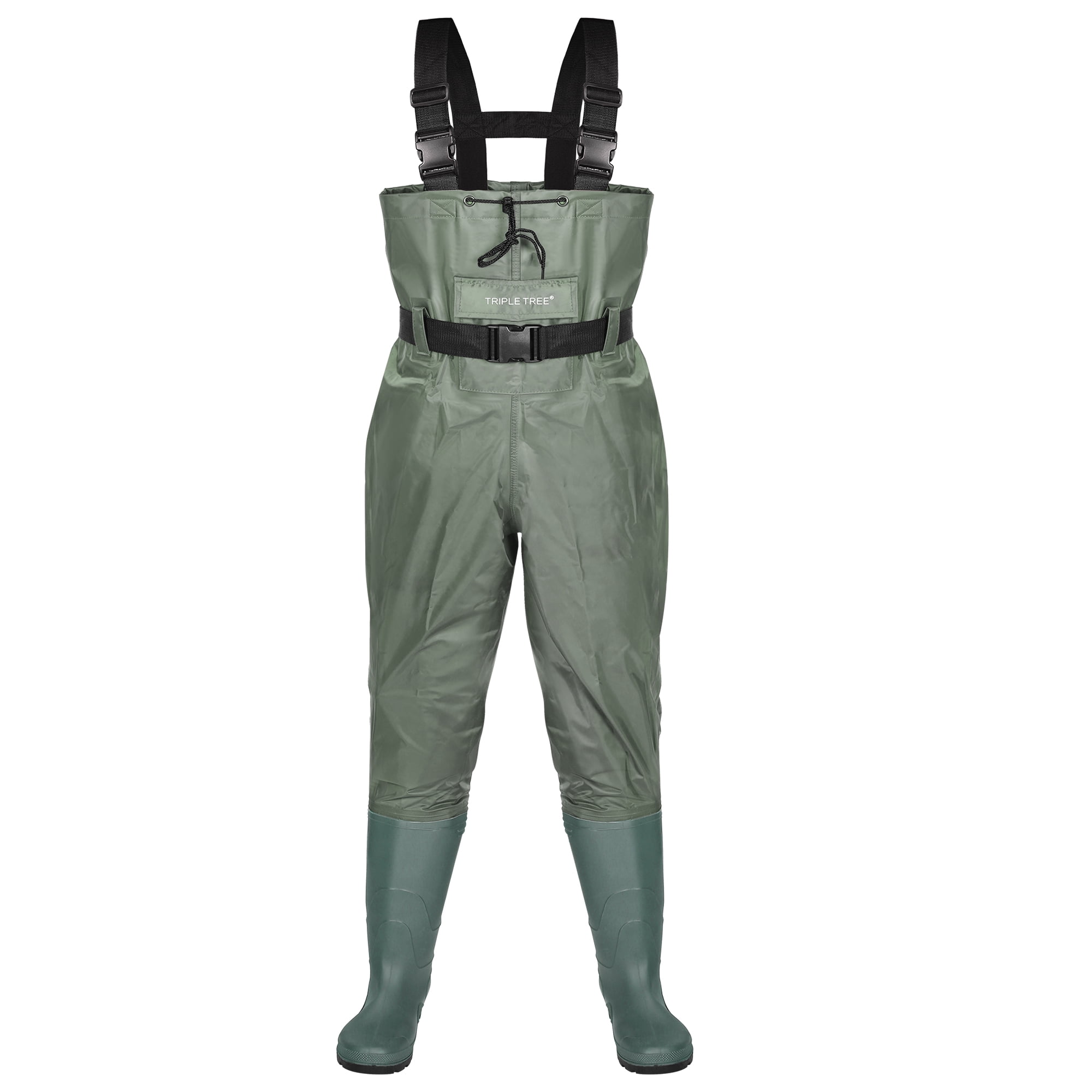 Chest Waders, Fishing Hunting Waders with Non-Slip Boots Unisex, Two ...