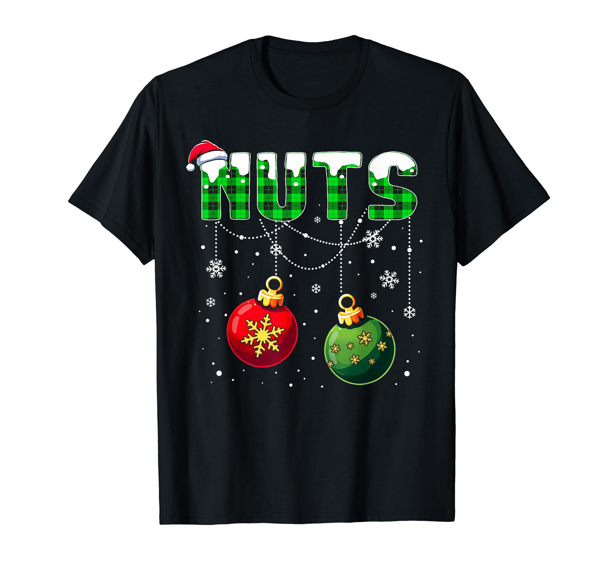 Chest and nuts christmas shirts for men women funny couples T-Shirt ...