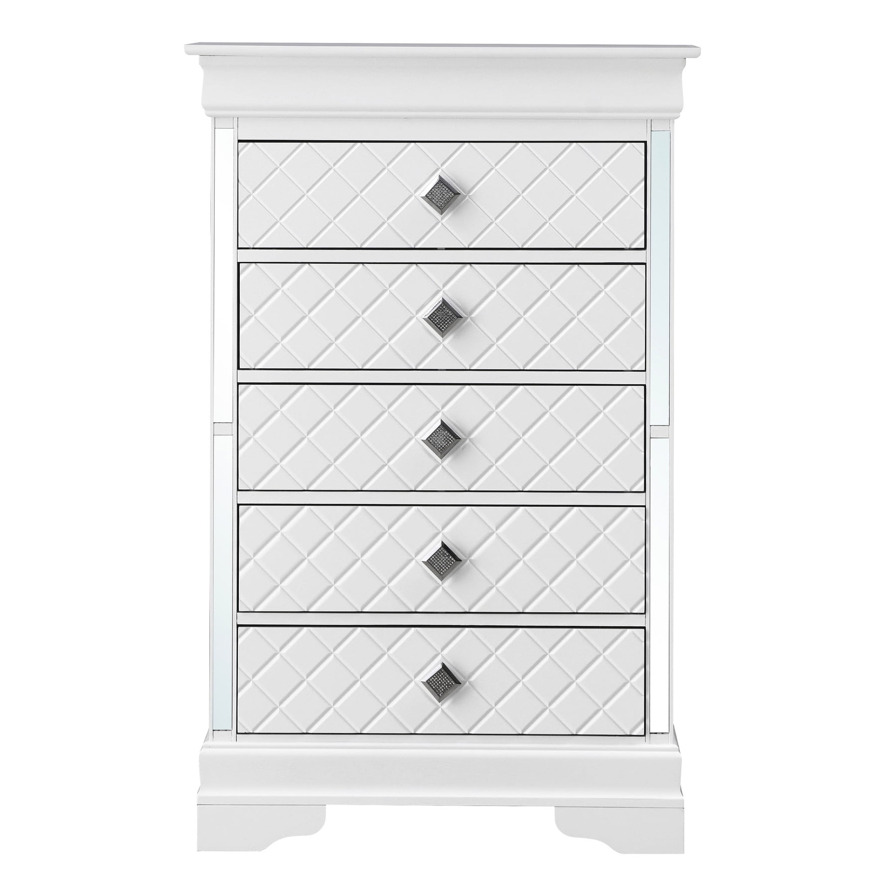 Chest for Bedroom | Updated Traditional Design with Chrome | Particle ...