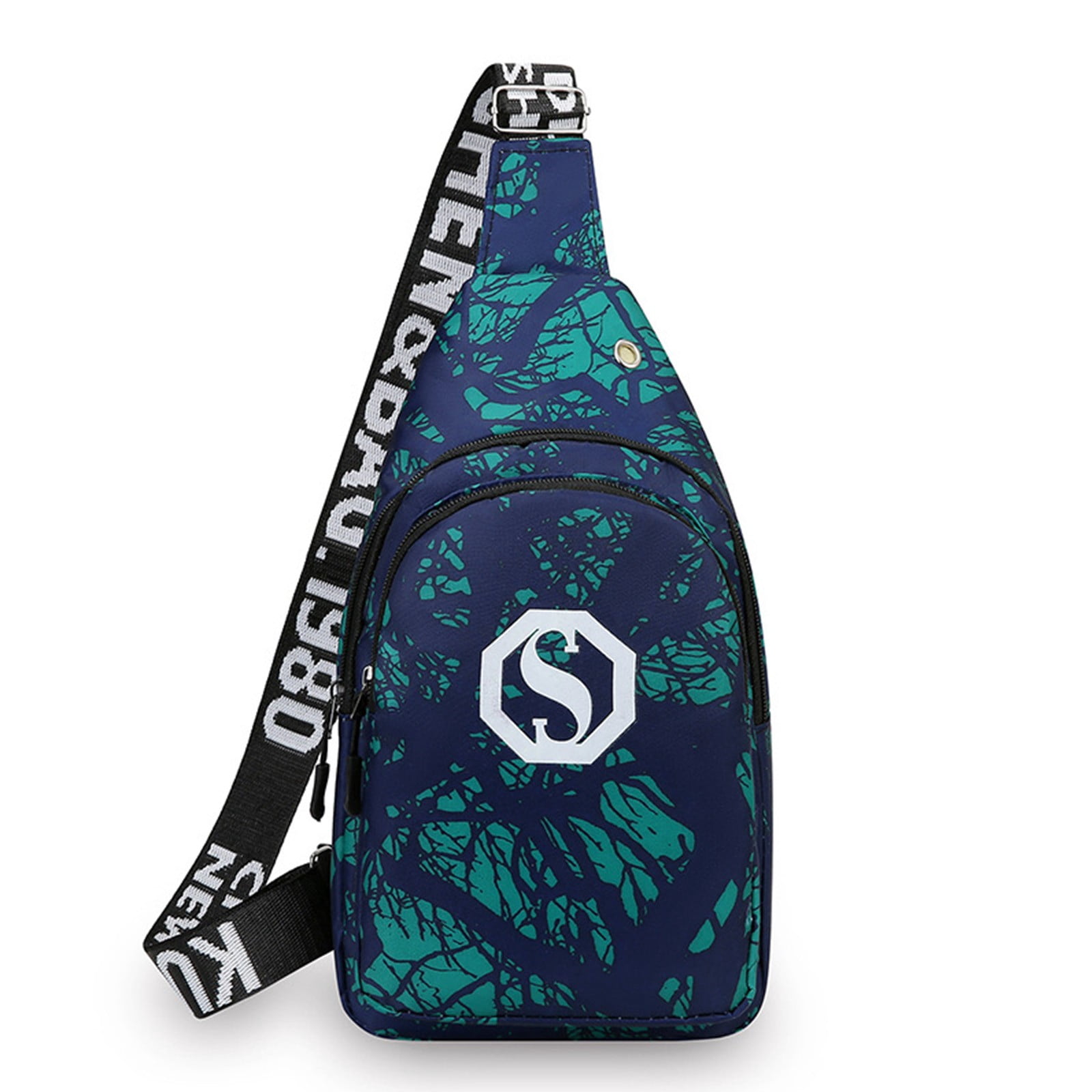Chest pouch Crossbody Sling pouch, Lightweight Multi-Pocket Sports ...