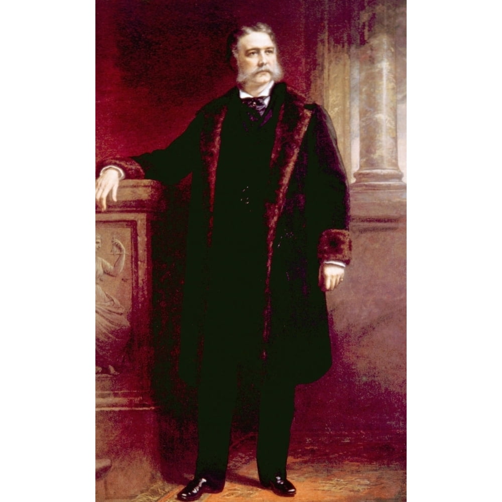 Chester A. Arthur History Poster Print - Walmart.com
