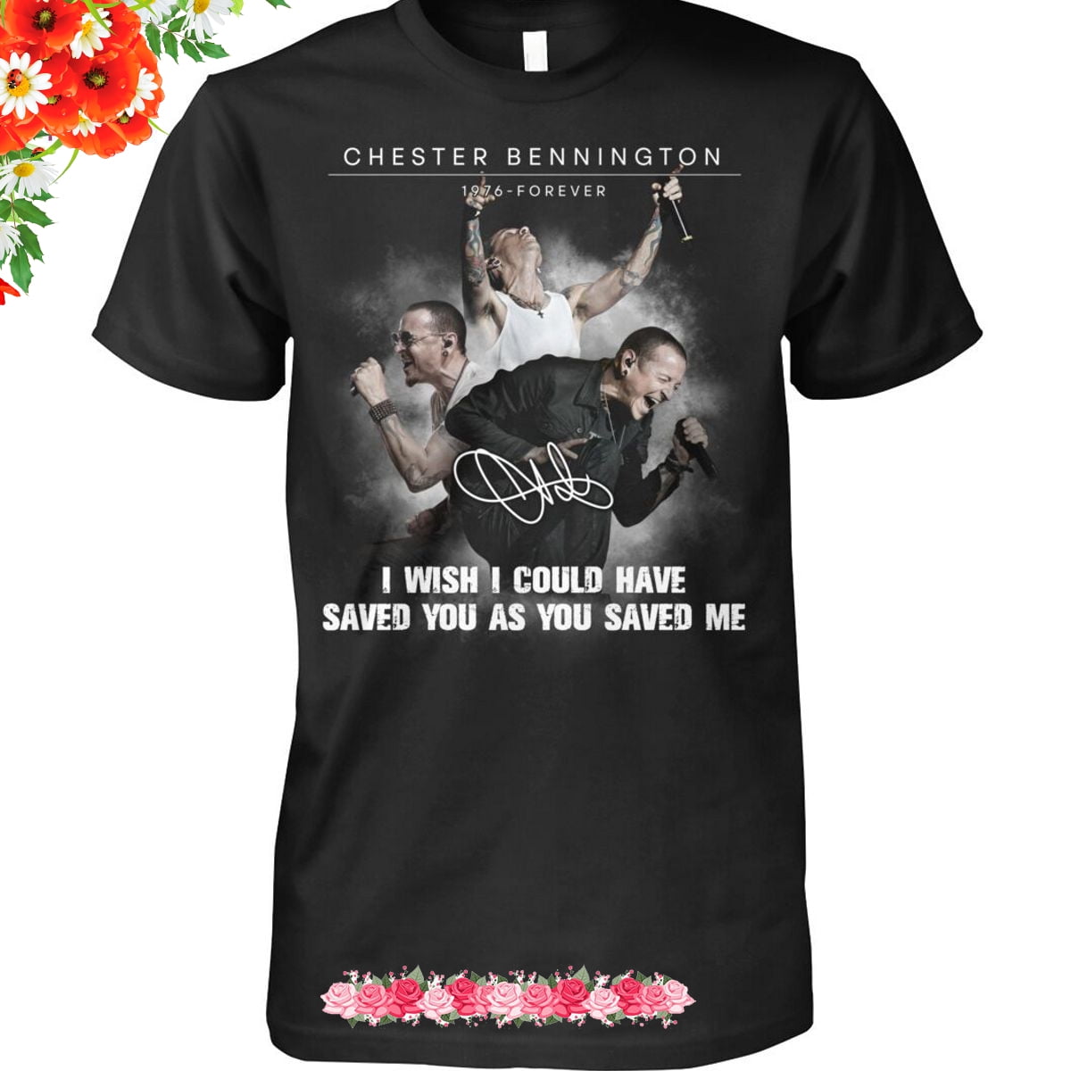 Chester Bennington Shirt Limited Edition - Walmart.com