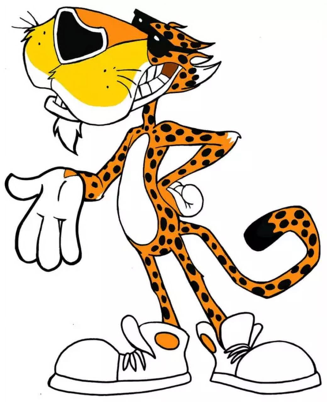 Chester Cheetah Sticker Cheetos Phone Decal Water Bottle Stickers Car ...