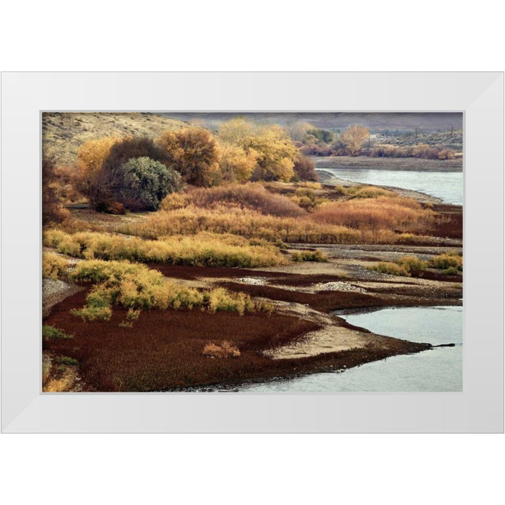 Chester, Colby 24x17 White Modern Wood Framed Museum Art Print Titled ...