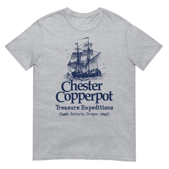 Chester Copperpot Treasure Expeditions Shirt The Goonies Inspired Tee ...