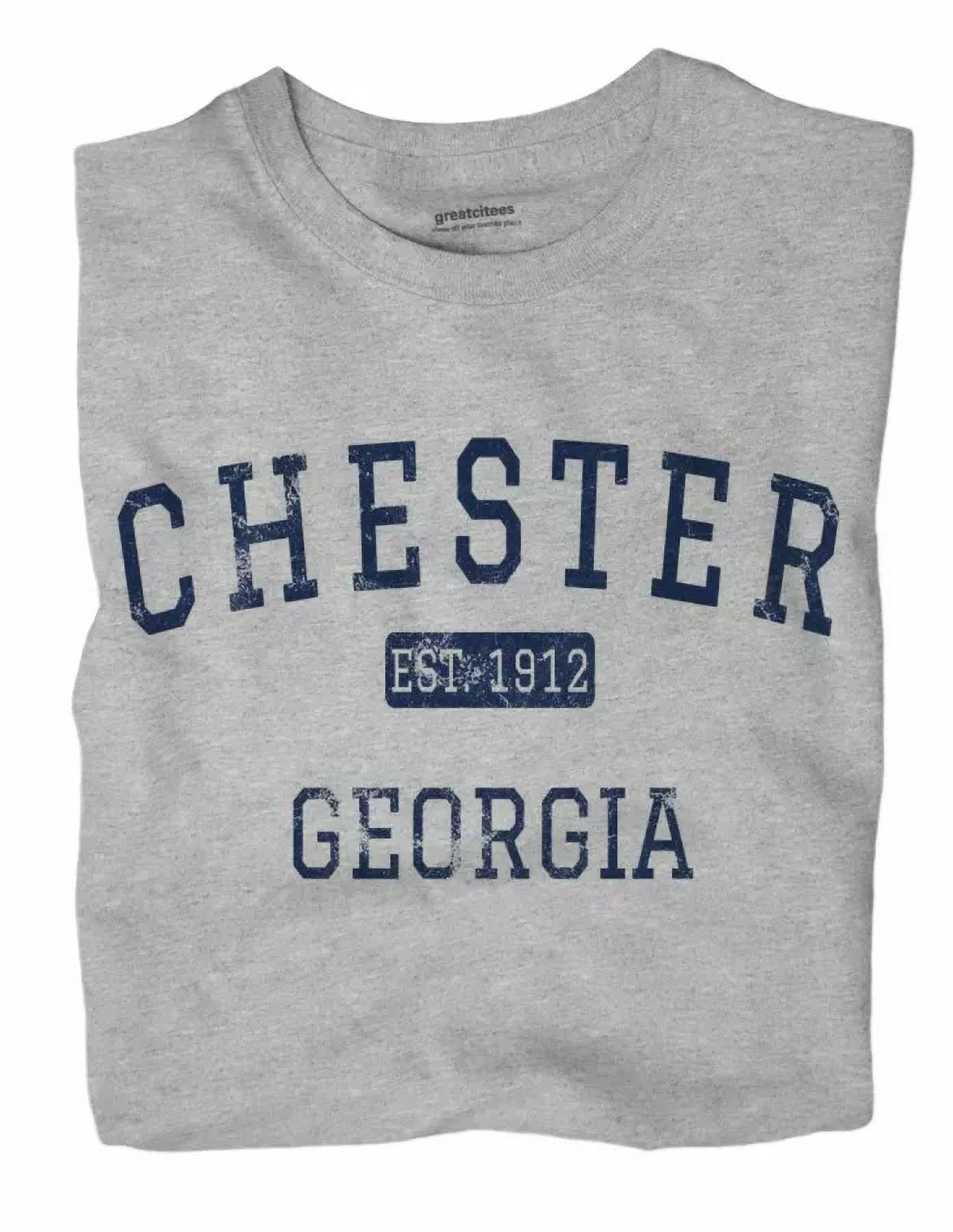 Chester Georgia GA T-Shirt EST - Walmart.com