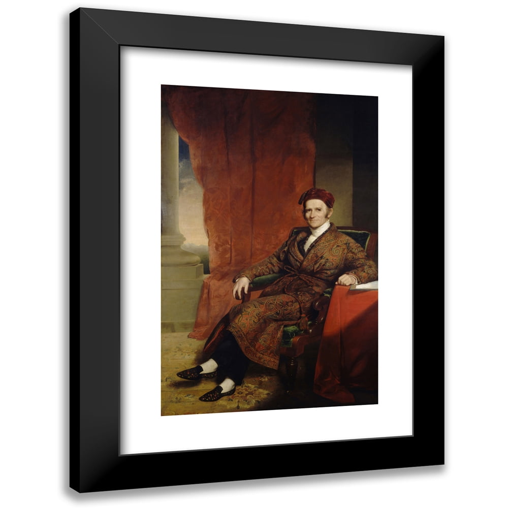 Chester Harding 11x14 Black Modern Framed Museum Art Print Titled ...