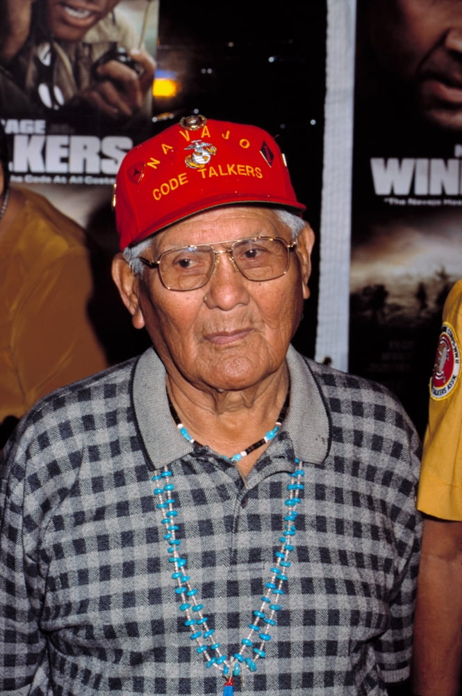 Chester Nez At The Premiere Of Windtalkers, 662002, Nyc, By Cj Contino ...