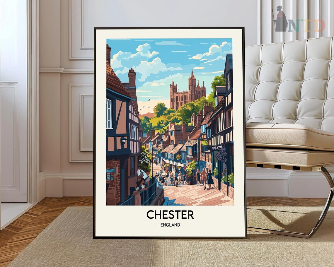Chester Print, Chester Wall Art, Chester Poster, Chester Photo, Chester ...