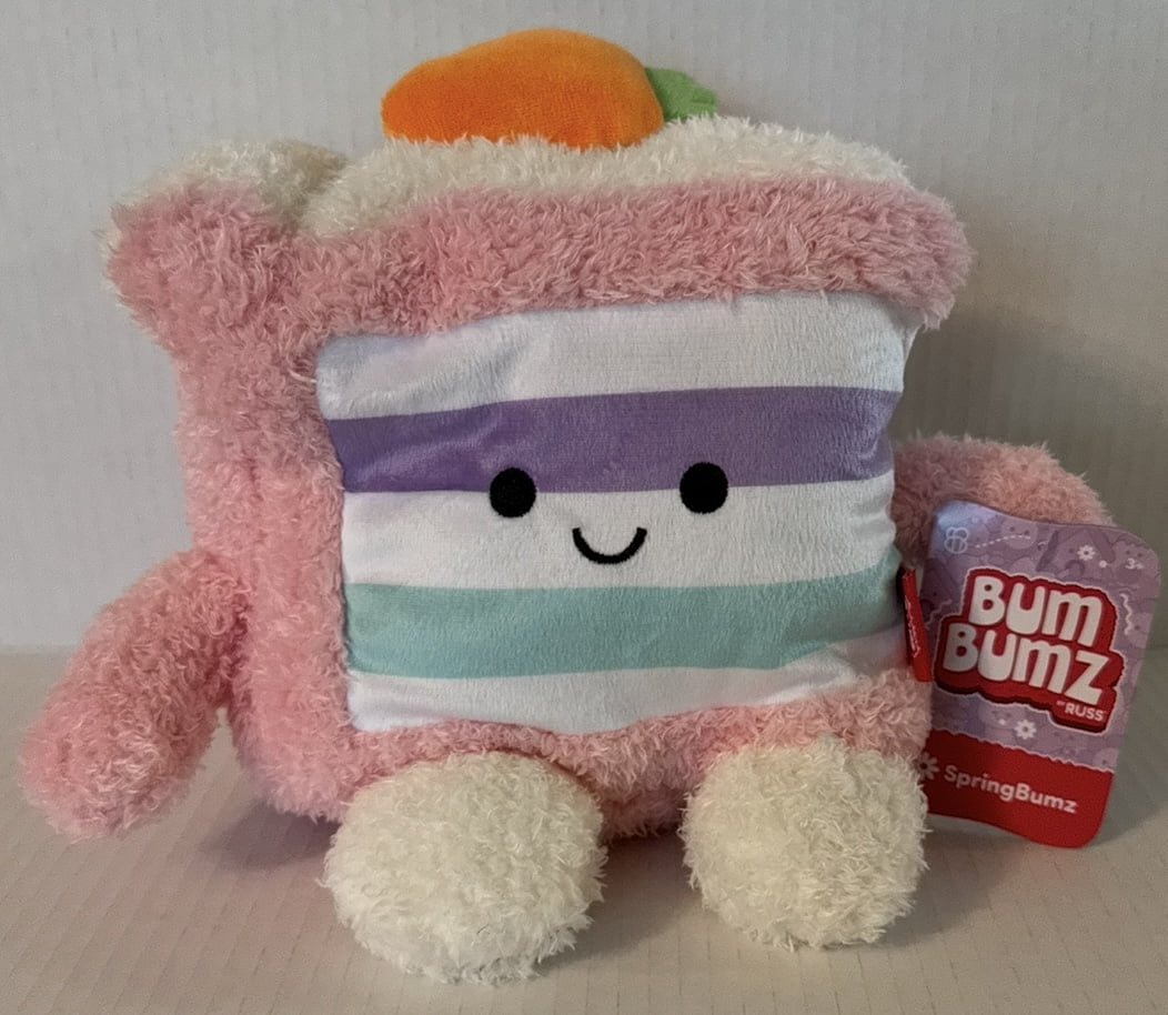 Chester The Carrot Cake SpringBumz Collection 8" Plush - Walmart.com