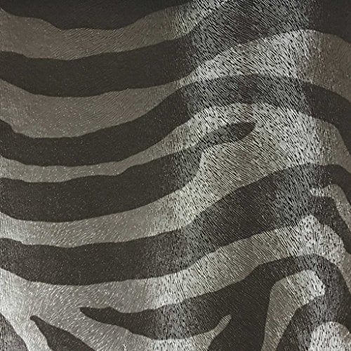 Chester - Zebra Print Vinyl Faux Leather Upholstery Fabric by The Yard ...