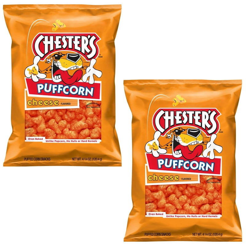 Chester's,2 PACK Cheese Puffcorn - Walmart.com
