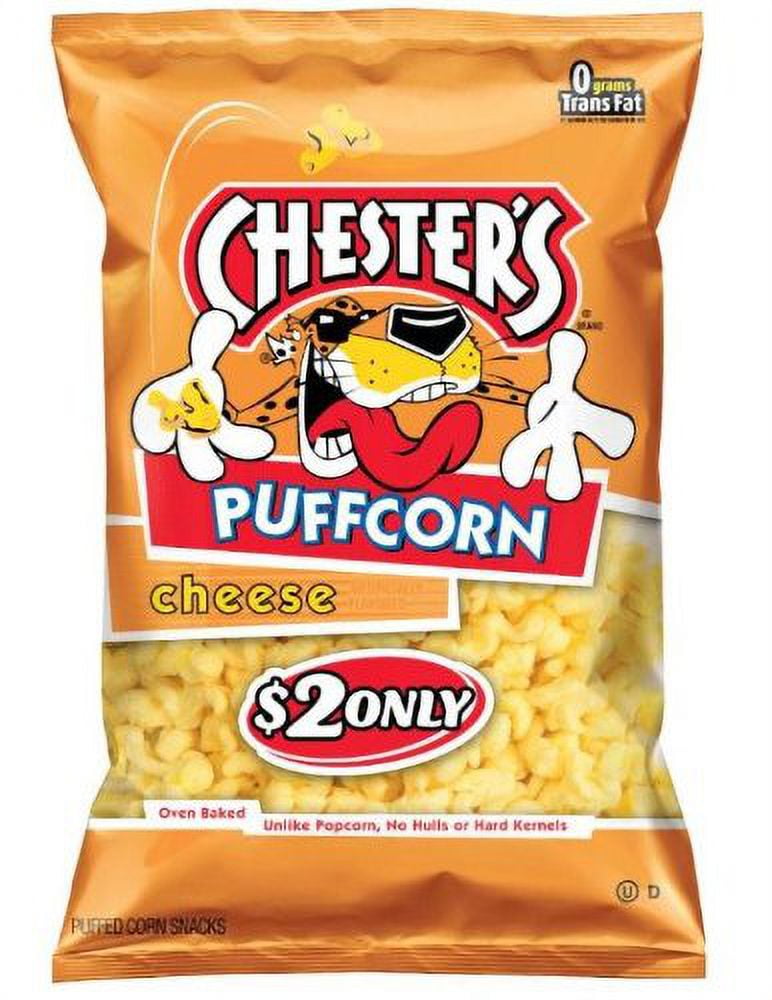 Chester's Cheese Flavored Puffcorn, 4.5oz Bags (12pk) - Walmart.com