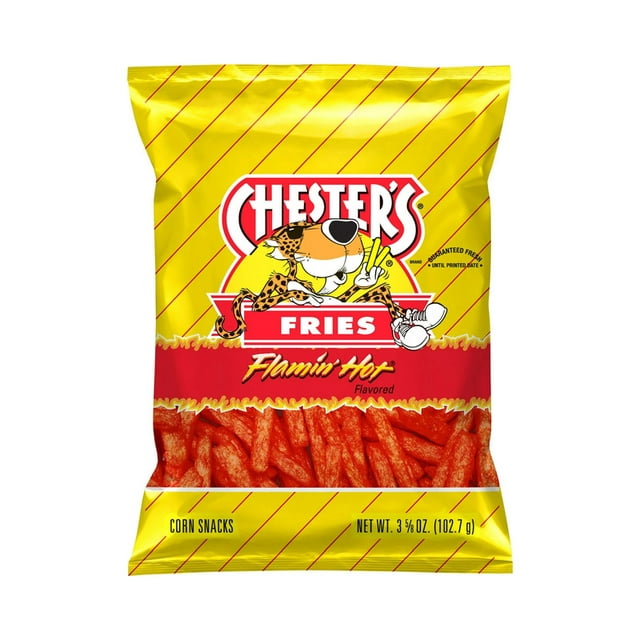 Chester's Fries 1PACK,Corn Snacks Flamin' Hot Flavored - Walmart.com