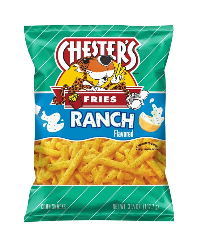 Chester's Fries Corn And Potato Snacks Ranch Flavored,(1PACK ...