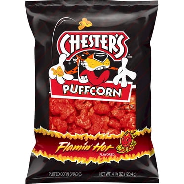 Chester's Puffcorn Butter Flavored Snacks 3.25oz Oven Baked No Hard ...