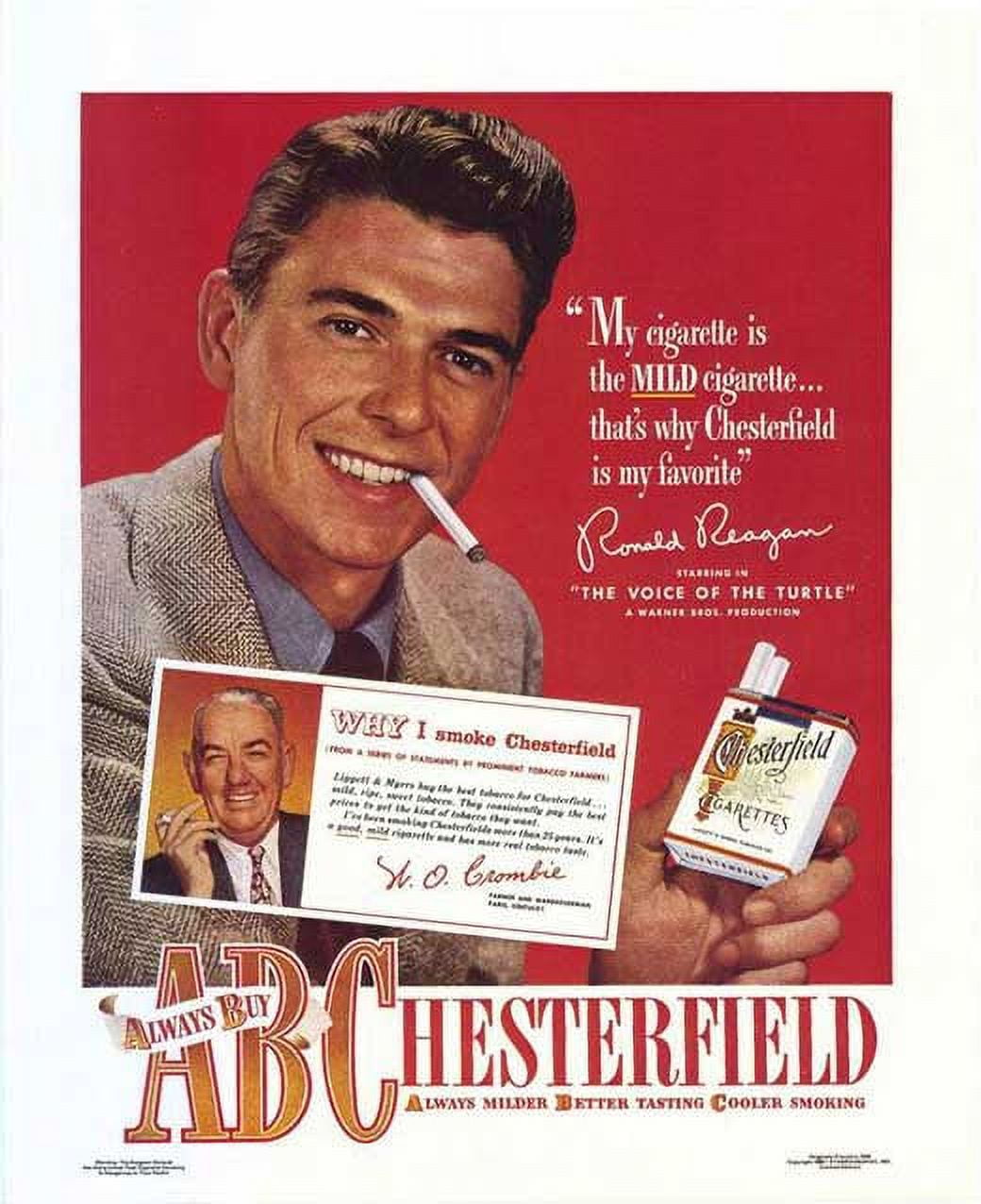 Chesterfield - movie POSTER (Style A) (27" x 40") (1948) - Walmart.com