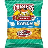 Chester's Ranch Flavor Fries, Cheesy Snack, Real Cheese Seasoning, 5 ...