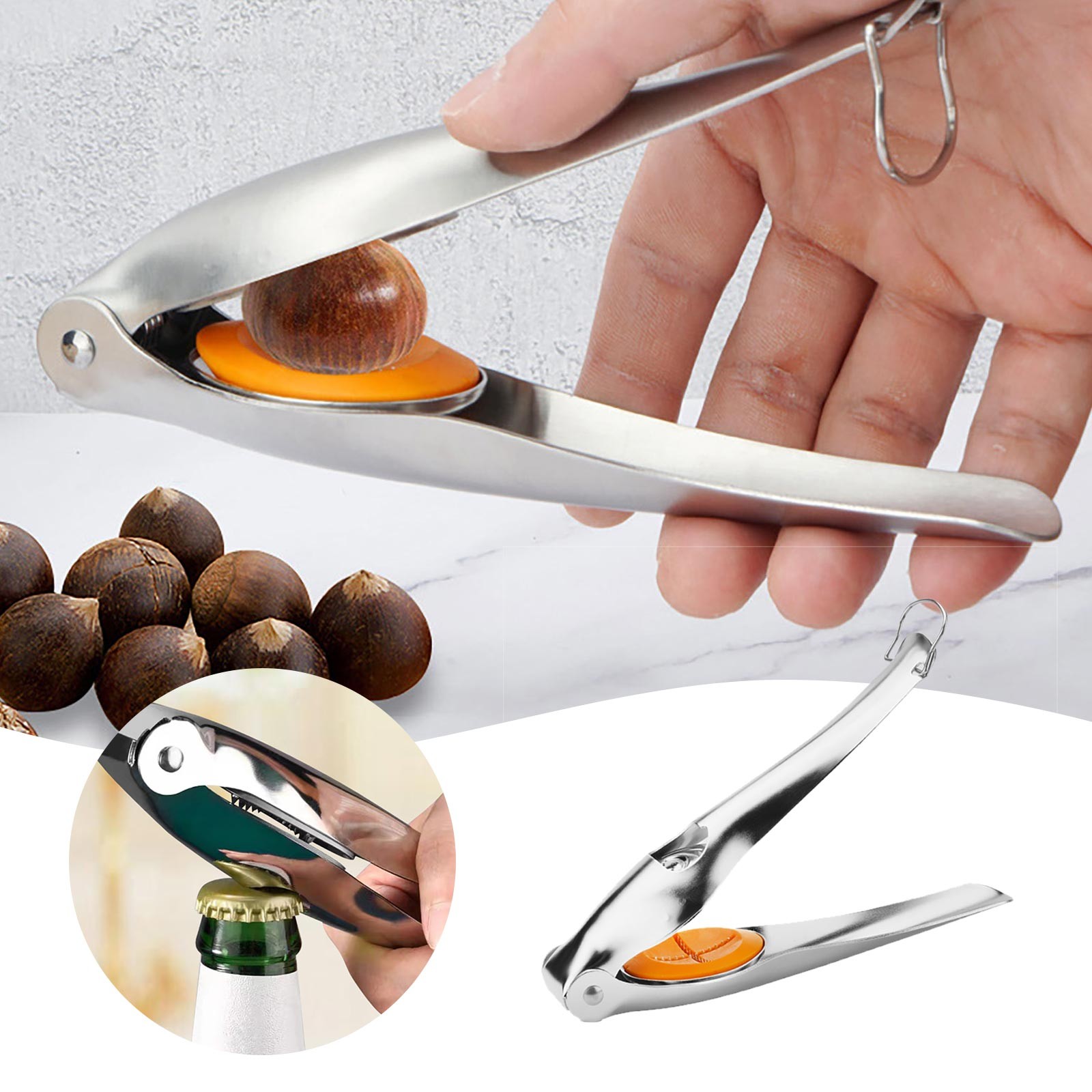 Chestnut Cutter Stainless Steel TJ POP Chestnut Cracker Tool New Design ...