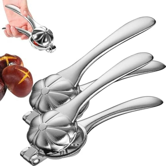 Chestnut Cutter Tool,Aluminum Alloy Chestnut Cross Cutter with ...