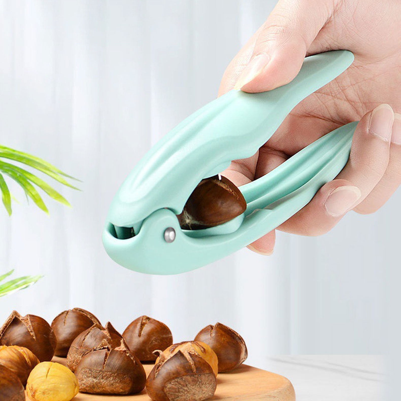 Chestnut Opener Anti-slip Handle Sharp Blade Walnut Cracker Easy to Use ...