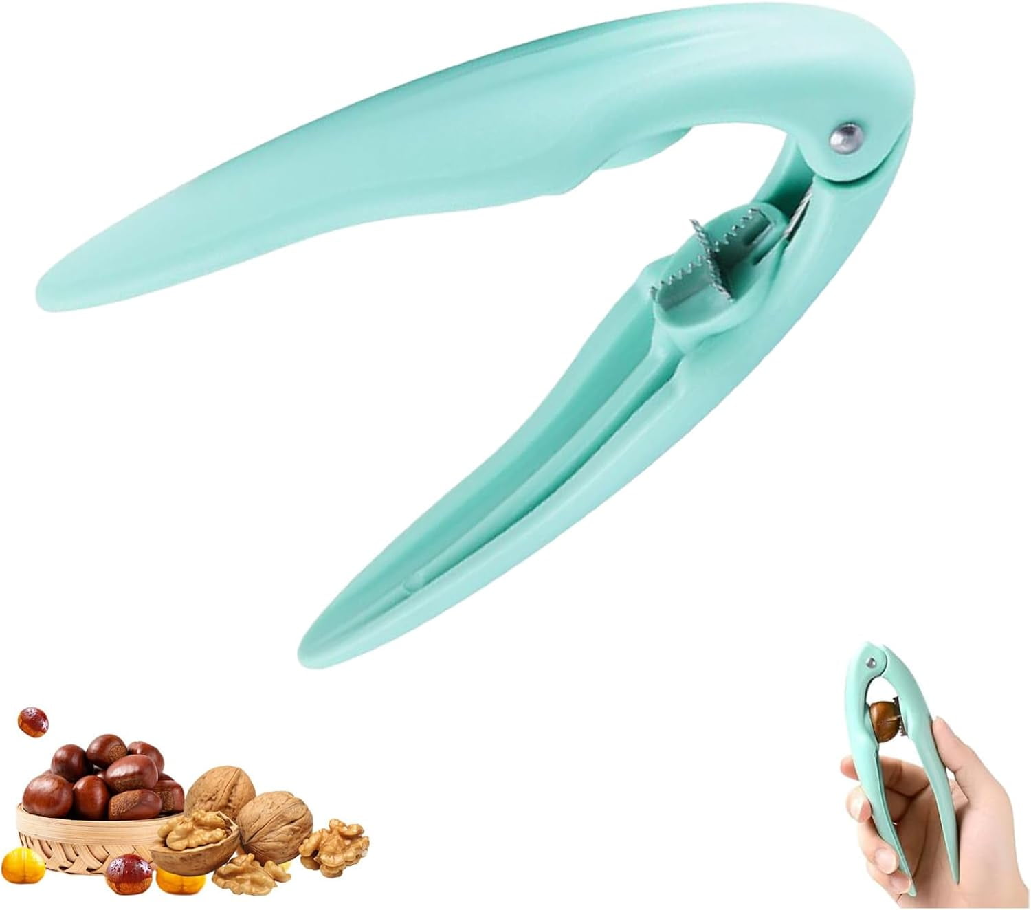 Chestnut Peeler Tool, Professional Nut Cracker with Sharp Serrations ...