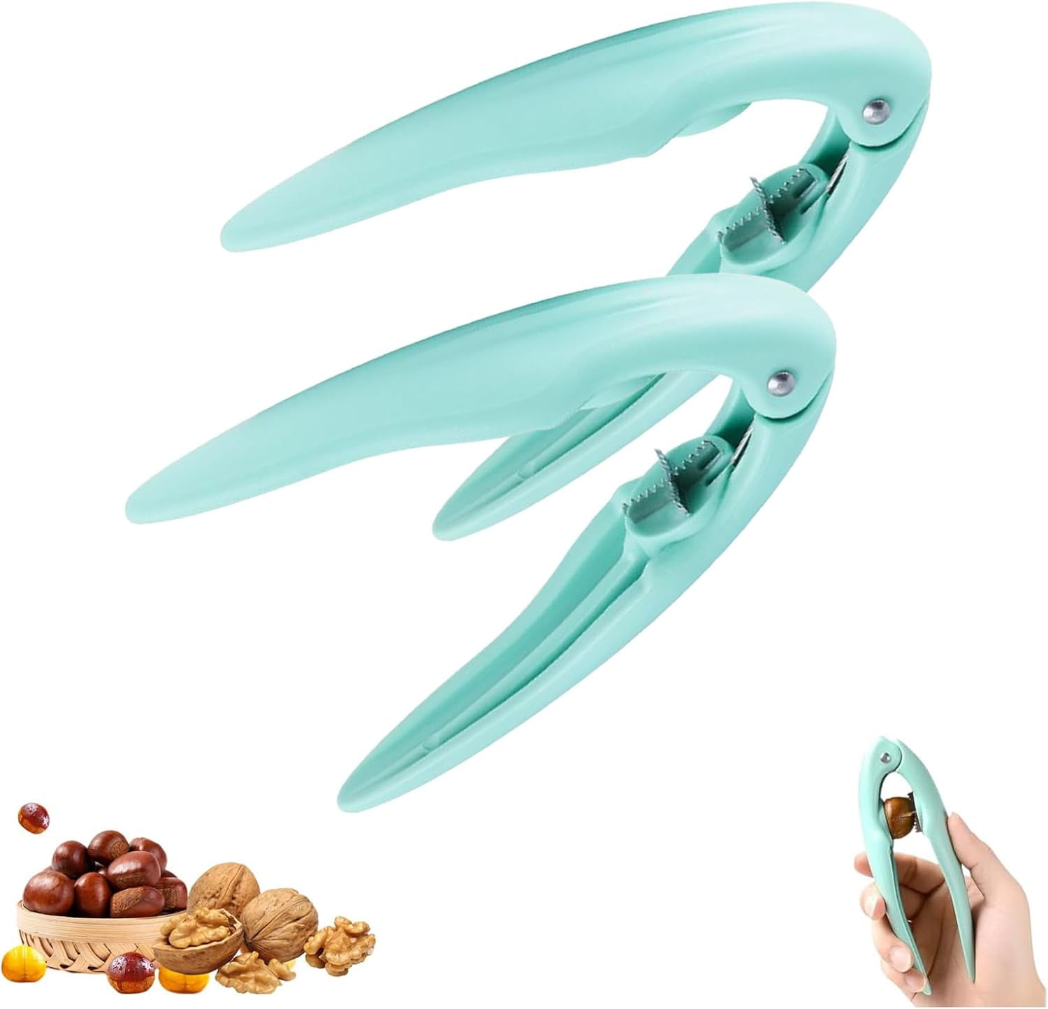 Chestnut Peeler Tool, Professional Nut Cracker with Sharp Serrations ...