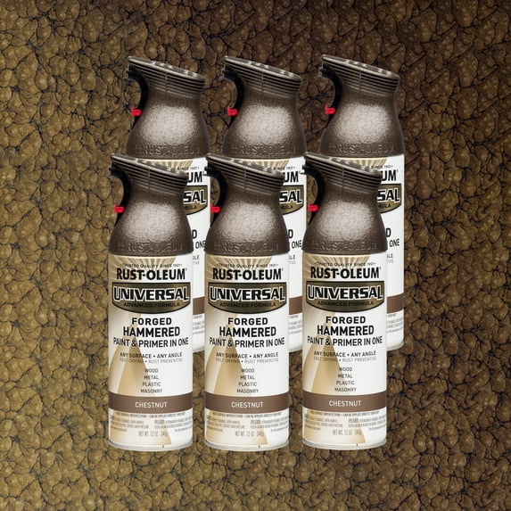 6 Pack, Chestnut, Rust-Oleum Universal All Surface Interior/Exterior ...