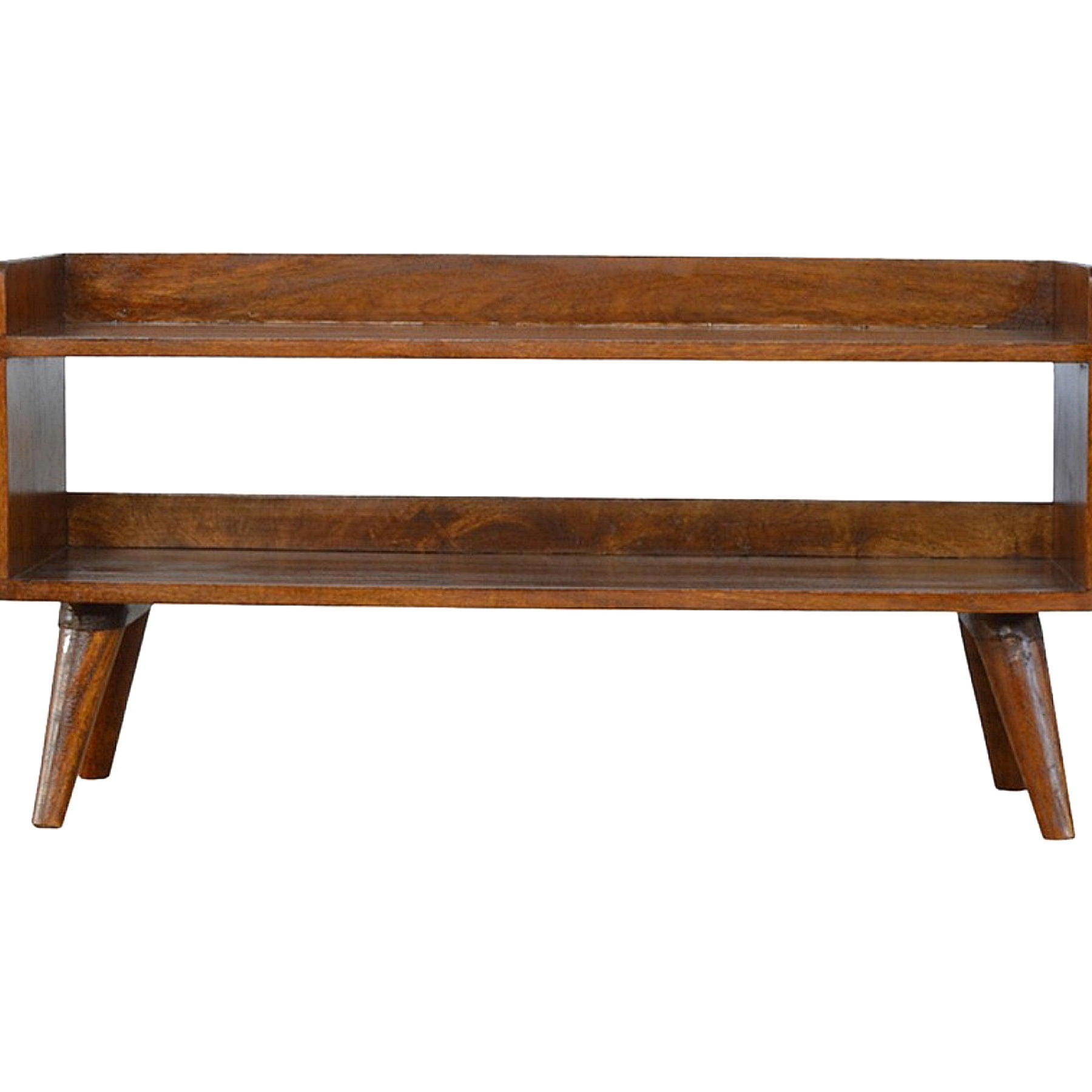 Chestnut Storage Bench with Stylish Appearance - Improve Your Home's ...