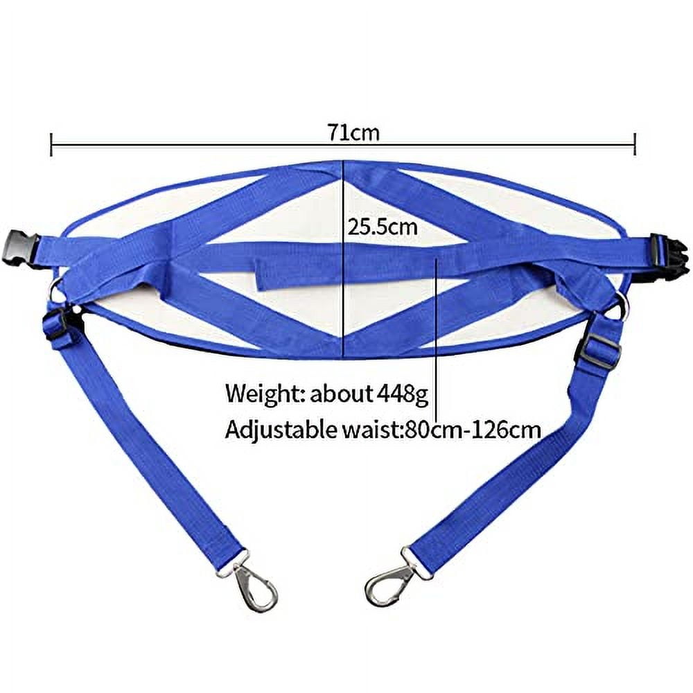 ChestnutYX, Fishing Waist Support Harness,Adjustable Fishing Waist Belt ...