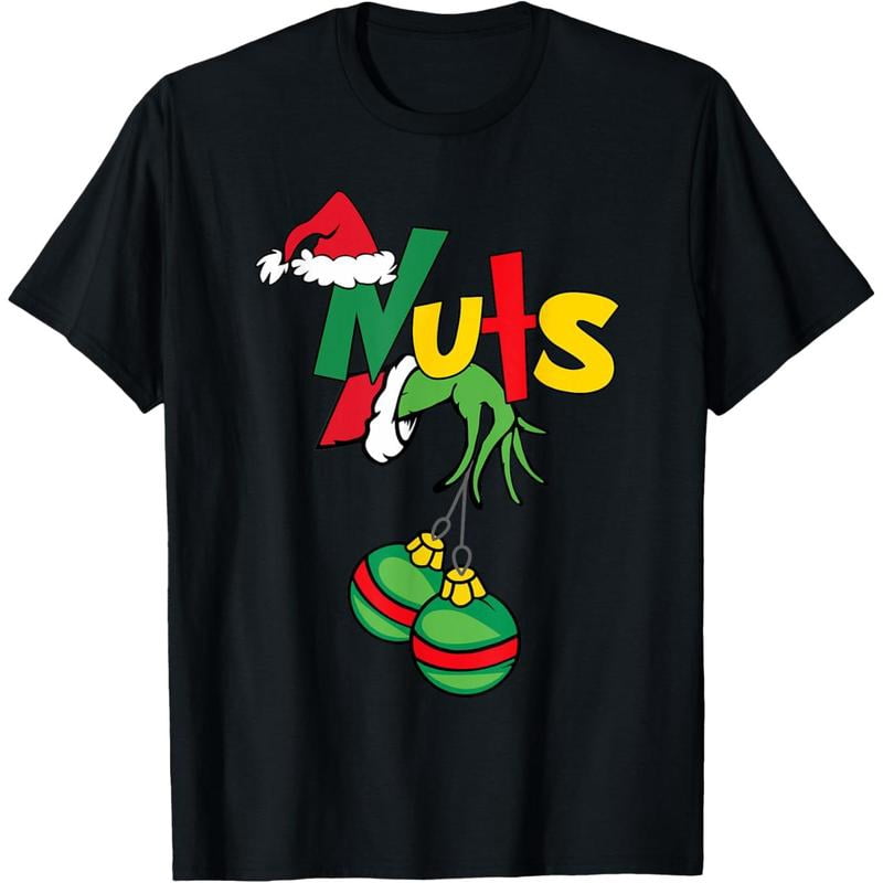 Chestnuts Funny Christmas Couples Nuts Unisex Comfort Tee T Shirt ...