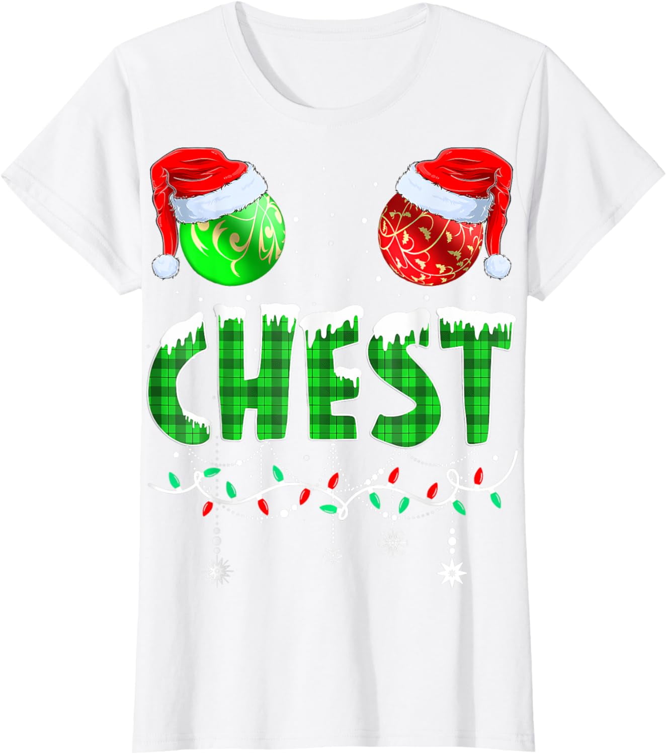 Chestnuts Matching Family Funny Chest Nuts Christmas Couples T-Shirt ...