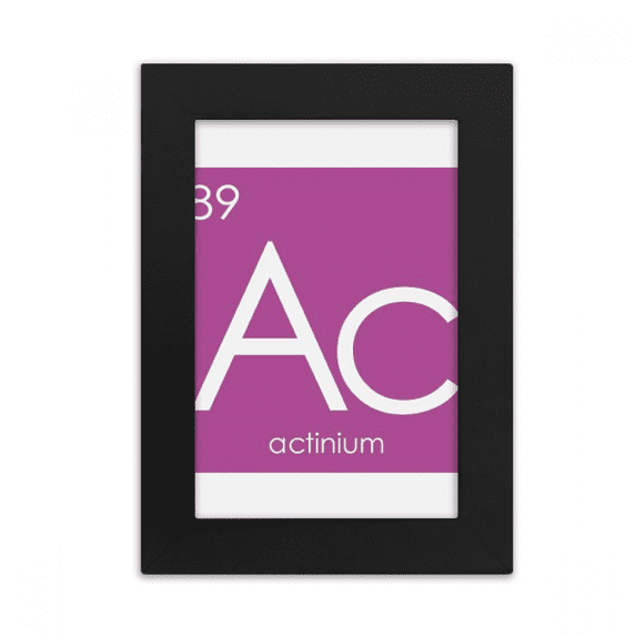 Chestry Elements Period Table Actinide Actinium Ac Desktop Photo Frame ...