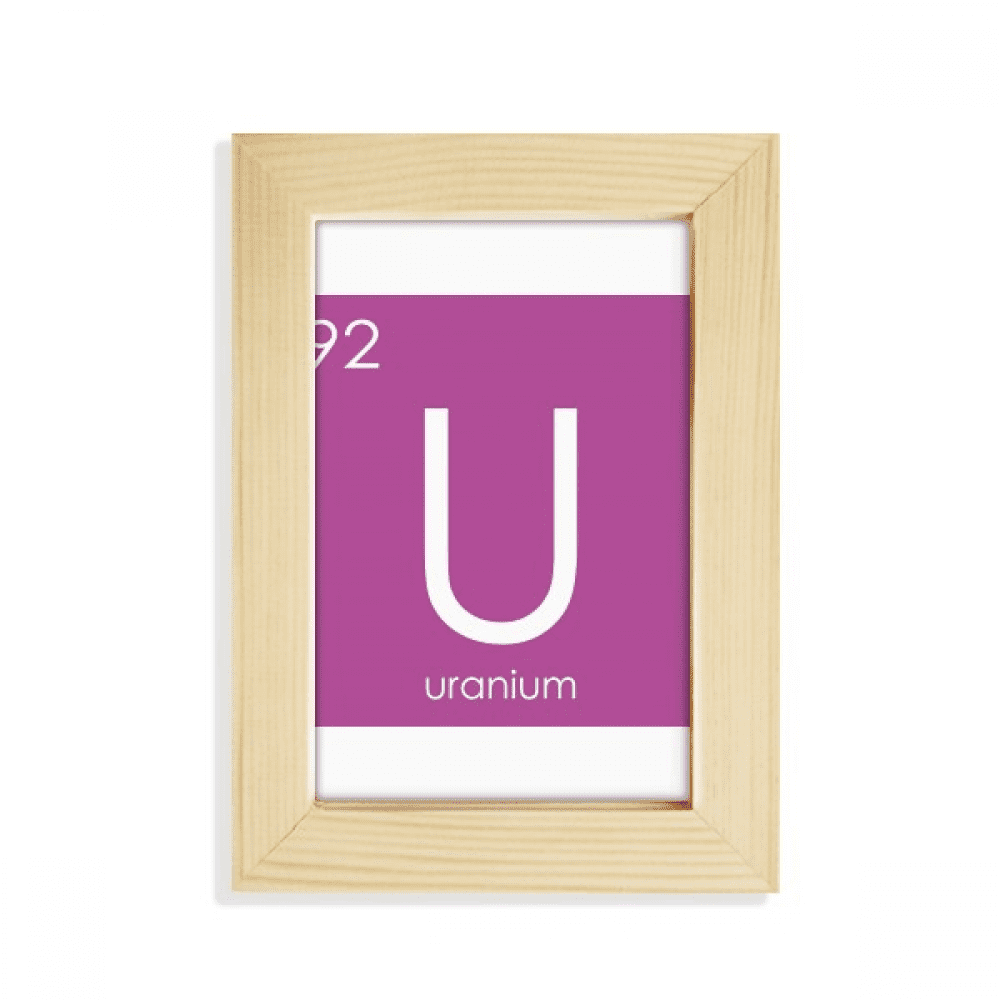 Chestry Elements Period Table Actinide Uranium U Desktop Display Photo ...