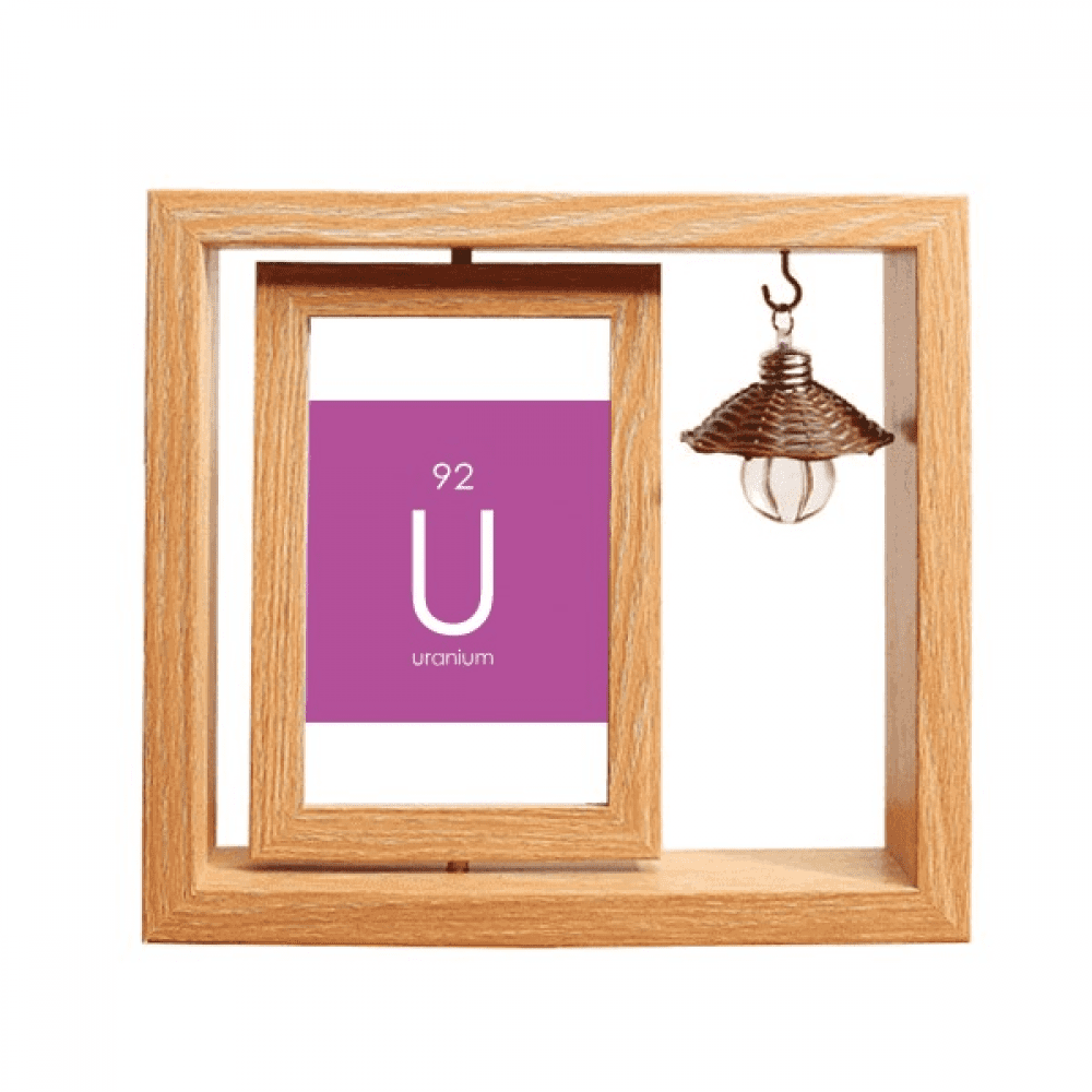 Chestry Elements Period Table Actinide Uranium U Wooden Rotating ...
