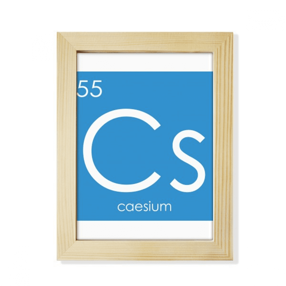 Chestry Elements Period Table Alkali Metal Cesium Cs Desktop Adorn ...