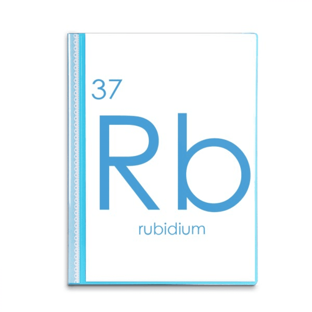 Chestry Elements Period Table Alkali Metal Rubidium Book Sheet ...