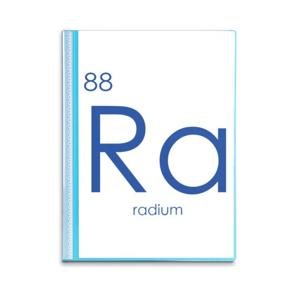 Chestry Elements Period Table Alkaline Earth Metal Radium Ra Book Sheet Protectors Portfolio ...